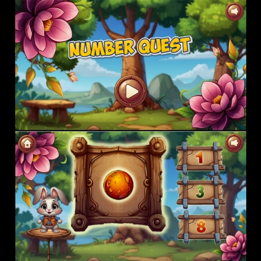 Number quest game – EduPlayCraft